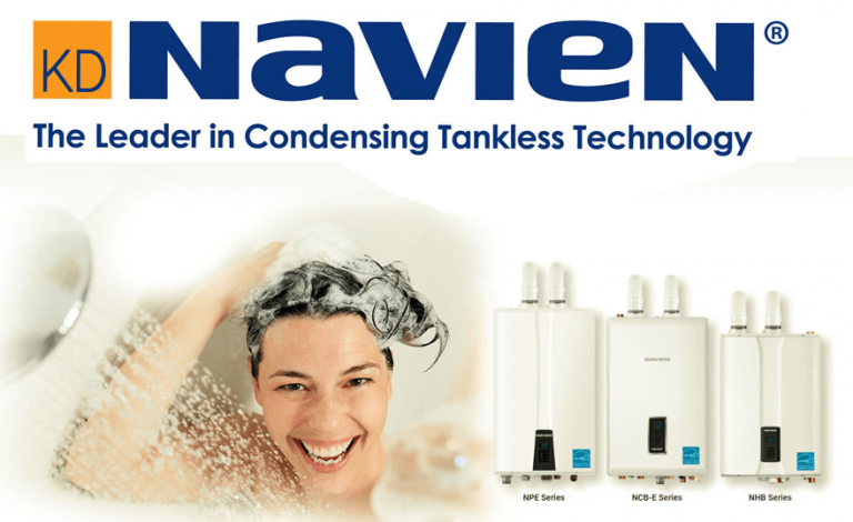 Navien® Tankless Water Heaters Mississauga, Brampton and Toronto